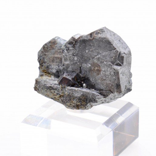 Bournonite - Mine des Malines, Saint-Laurent-le-Minier, Gard, France