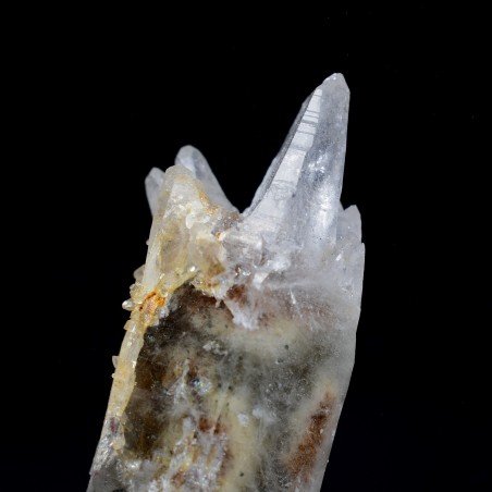 Double ended quartz with inclusions - Ganesh Himal, Nepal