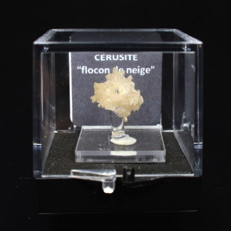 Cérusite réticulée - Mine Nakhlak, Province d'Isfahan, Perse