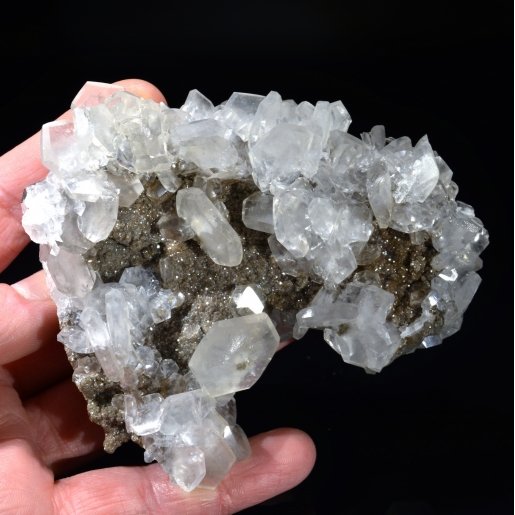 Hexagonal calcite - Ojuela mine, Mapimi, Durango, Mexico - La Mine 2 Tout